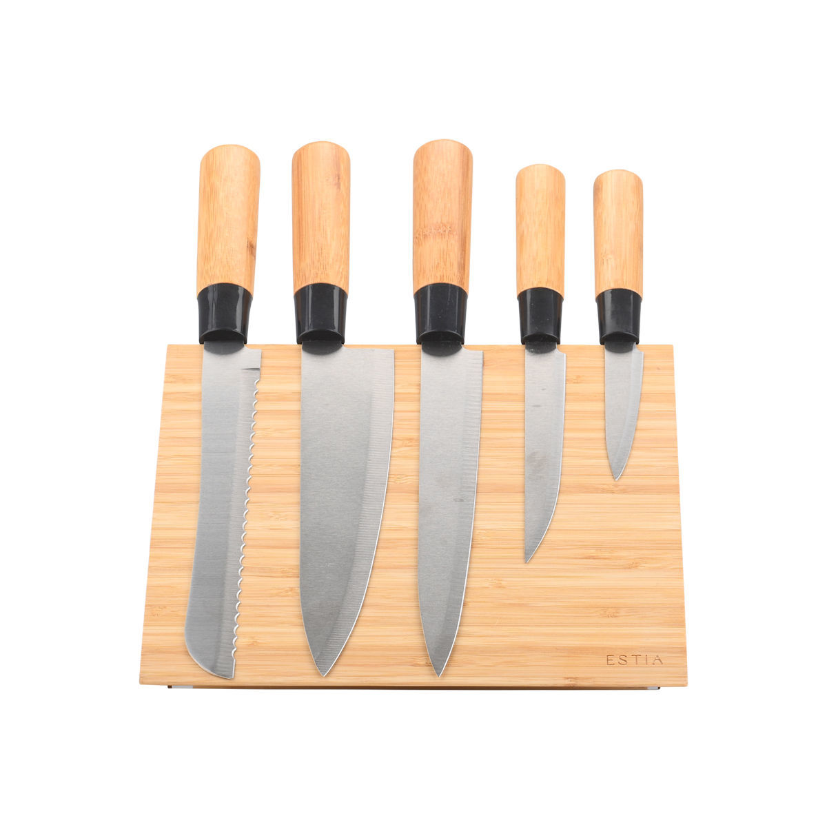 εstia Home Art. ΒΑΣΗ ΓΙΑ ΜΑΧΑΙΡΙΑ BAMBOO ESSENTIALS ΜΕ ΜΑΓΝΗΤΗ